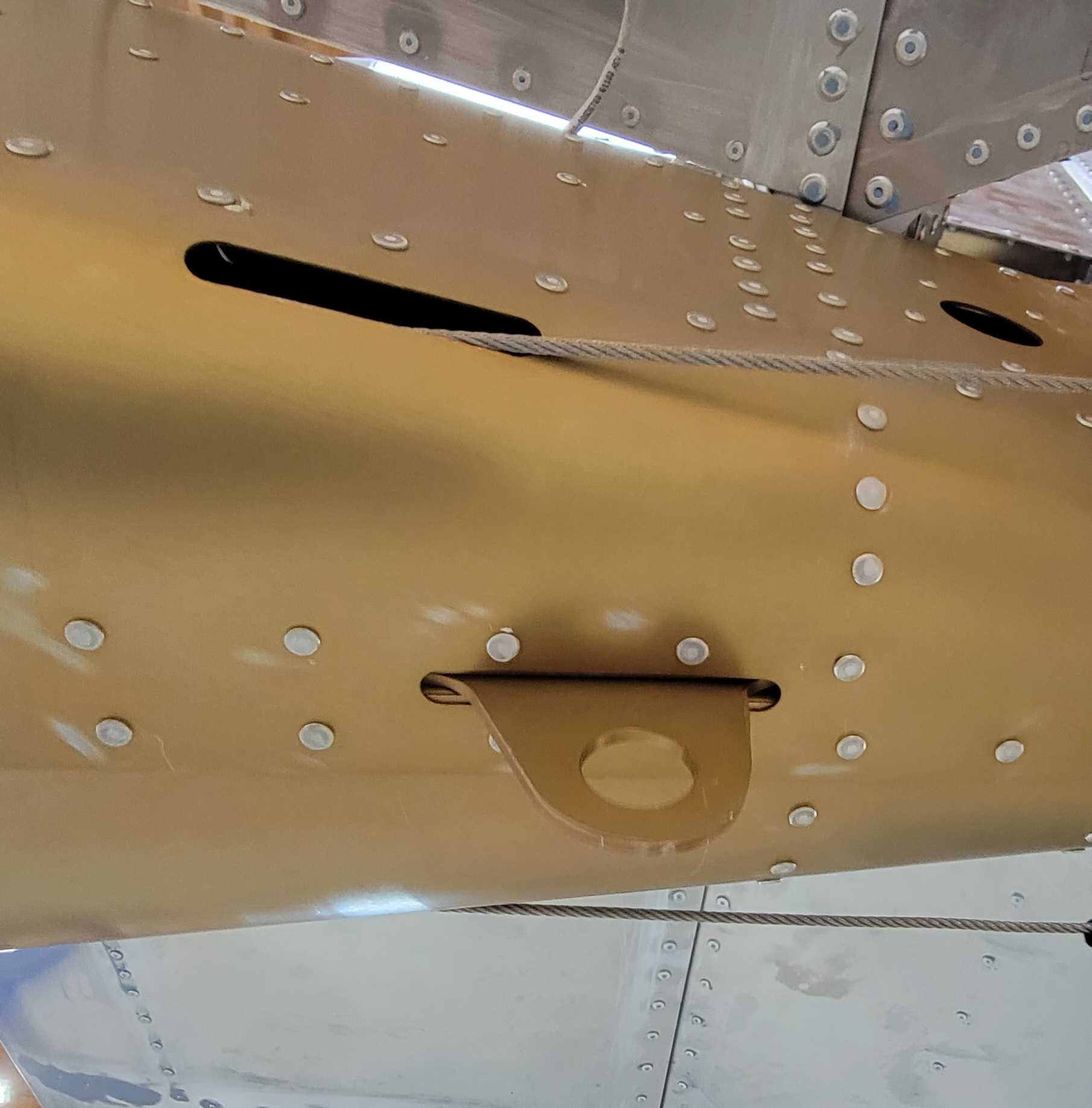 Rudder cable rubbing – Sling TSI from Quick Build